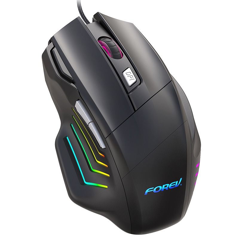 Ergonomic Gaming Mouse with 7 Buttons & Adjustable DPI | Rocksteady ...